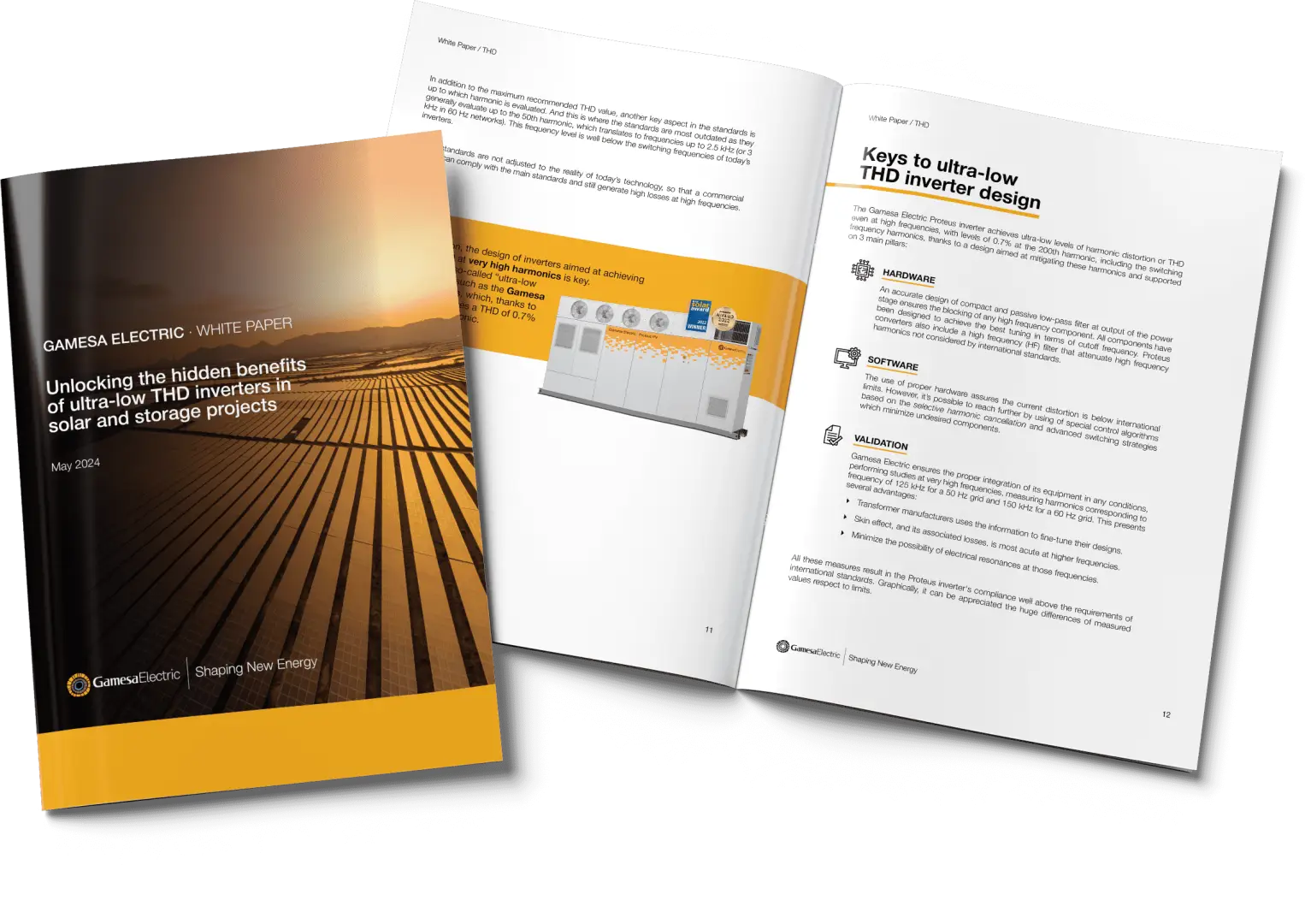Gamesa Electric publishes White Paper on ultra-low THD inverters ...